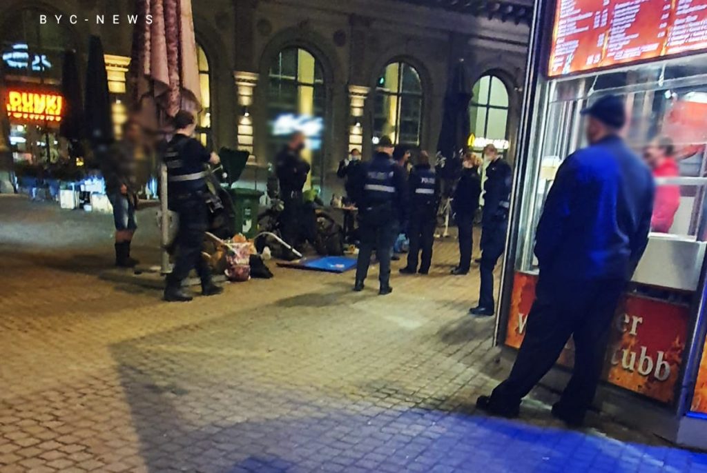 Großaufgebot der Polizei nach Beziehungsstreit am Hauptbahnhof Mainz