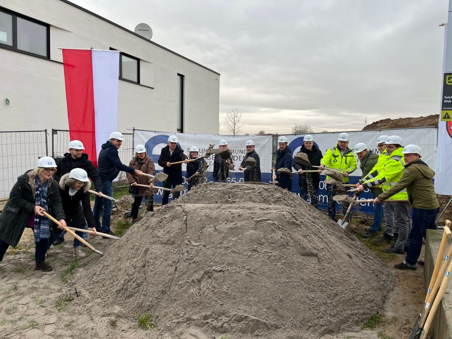 Spatenstich für neue Kita Storchennest in Hochheim am Main