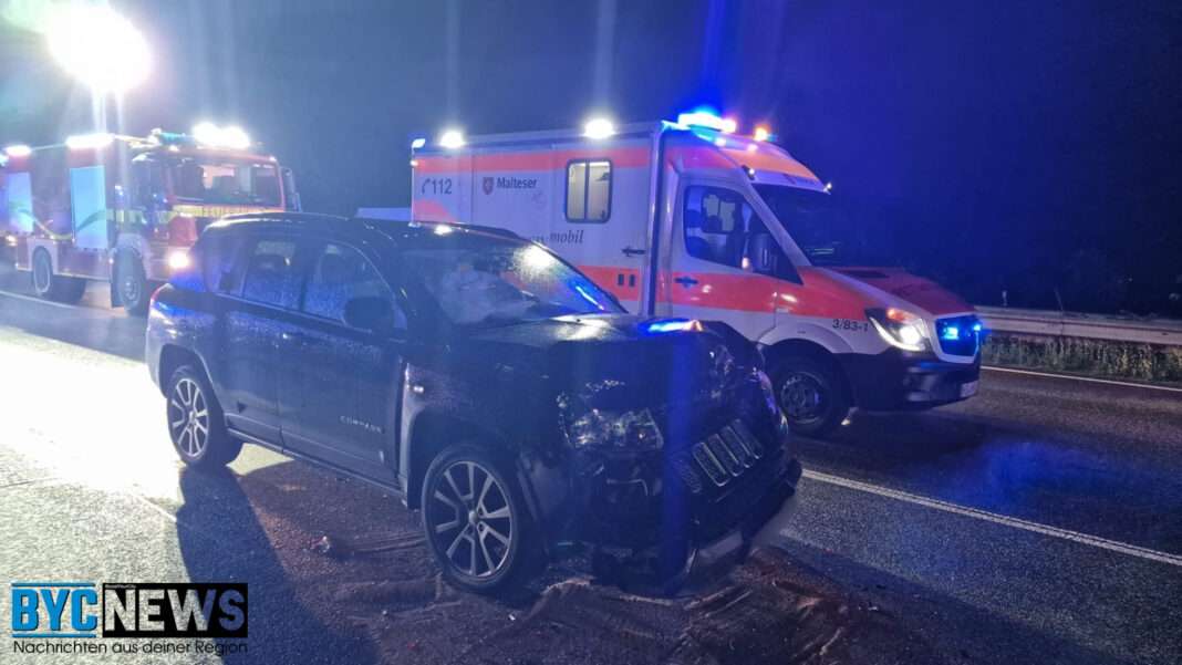 Mainz: Unfall mit mehreren Verletzten auf der A60