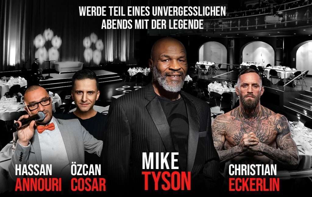Mike Tyson kommt nach Offenbach - Meet & Greet mit Iron Mike