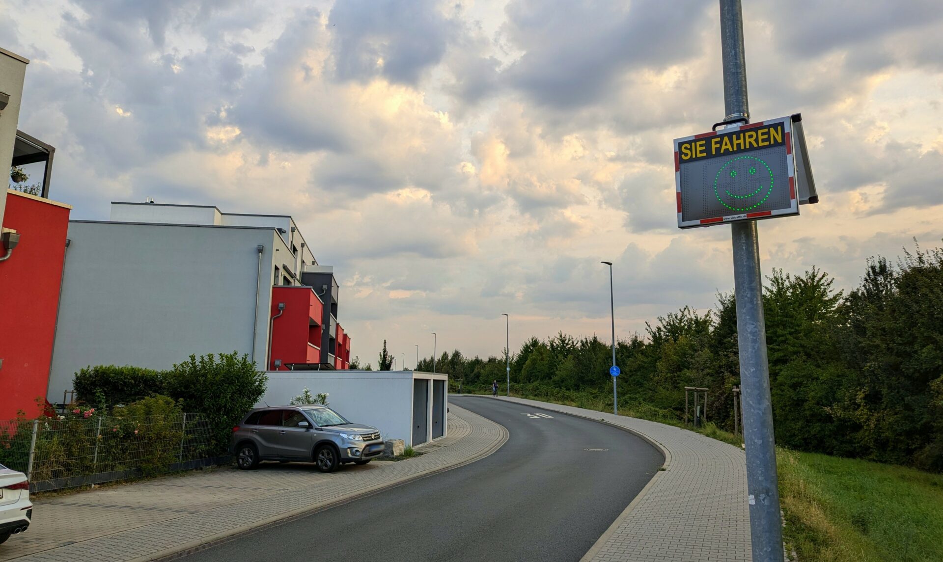 Neue Geschwindigkeitsdisplays in Oppenheim im Einsatz