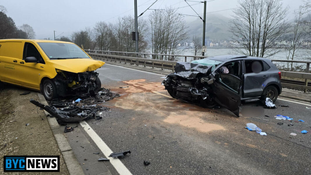 Tödlicher Unfall auf der B9 zwischen Bingen und Trechtingshausen